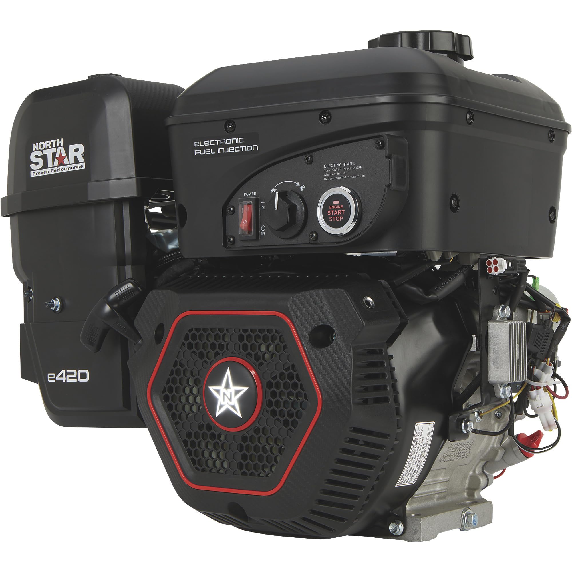 NorthStar e420 EFI Horizontal OHV Engine with Electric Start — 420cc ...